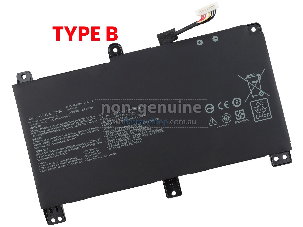 Asus Rog STRIX G531GT-AL111 Battery Replacement | AsusBatteryShop.com.au